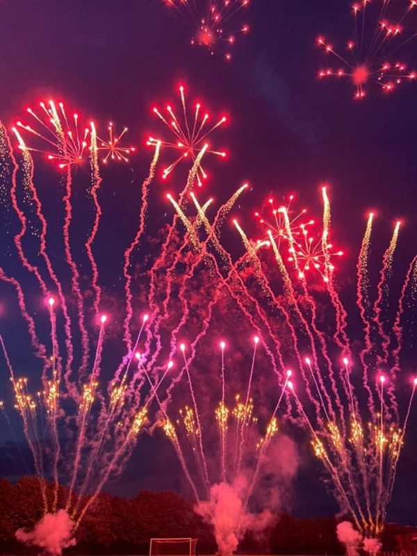 Gender Reveal Fireworks - Reveal The gender with Colours - Chase Lane ...