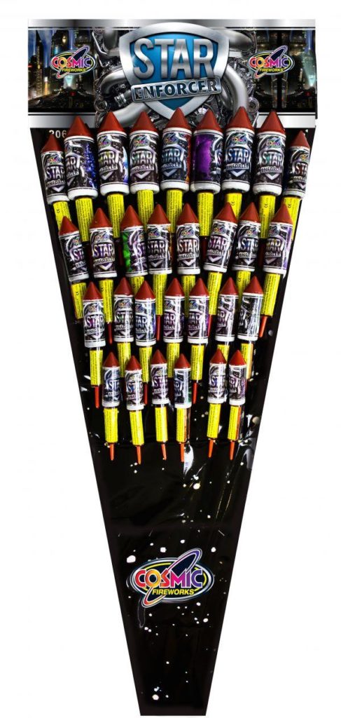 Star Enforcer Large Rocket Pack - Chase Lane Fireworks